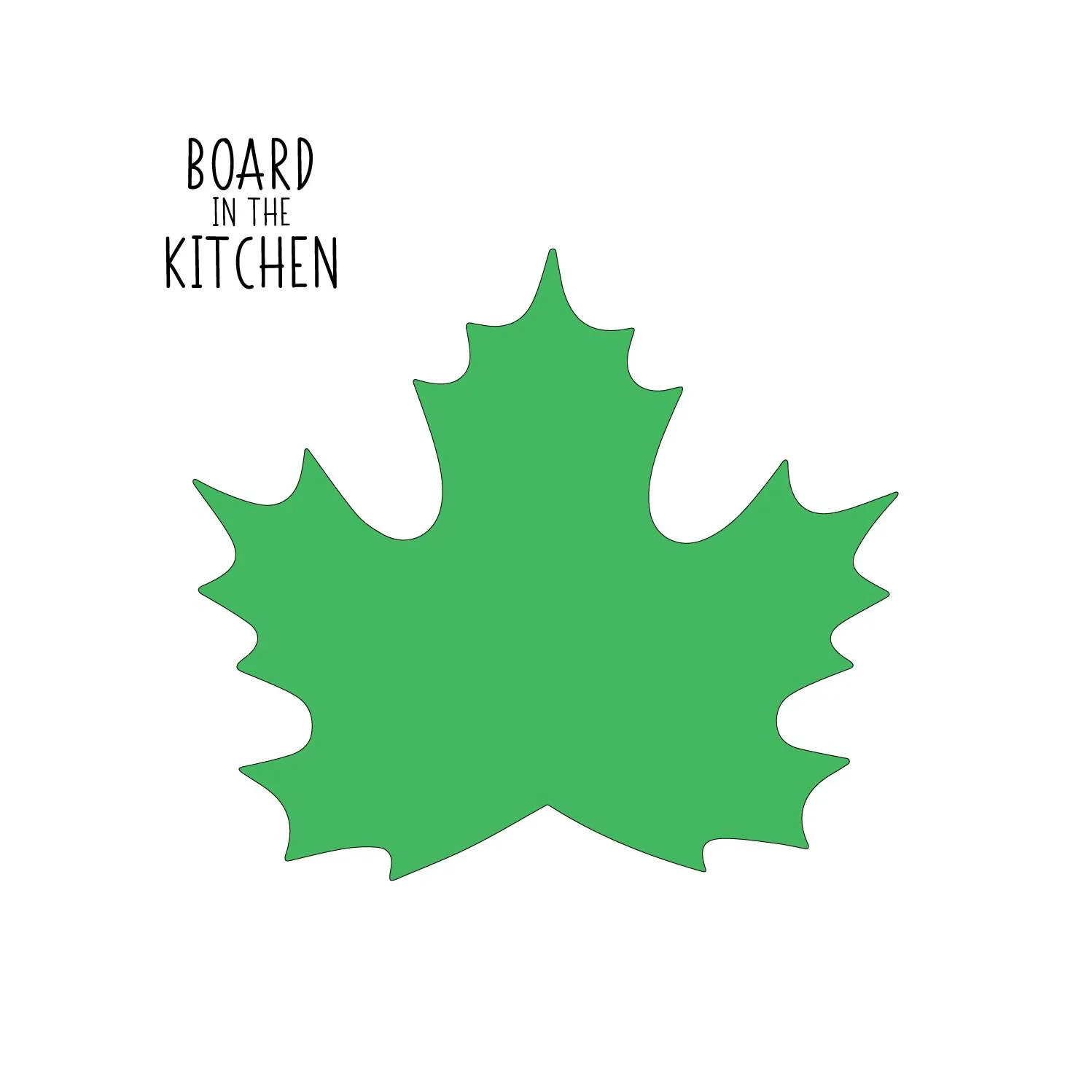 MAPLE LEAF Custom Cutting Board, Maple Leaf Decor, Serving Tray